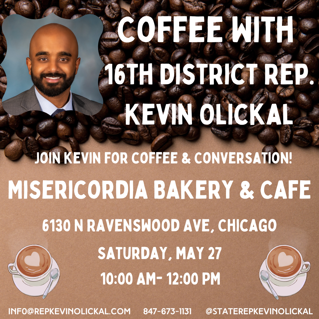 Coffee With Kevin – State Rep Kevin Olickal